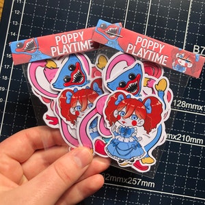 Poppy Playtime Sticker Pack - Etsy