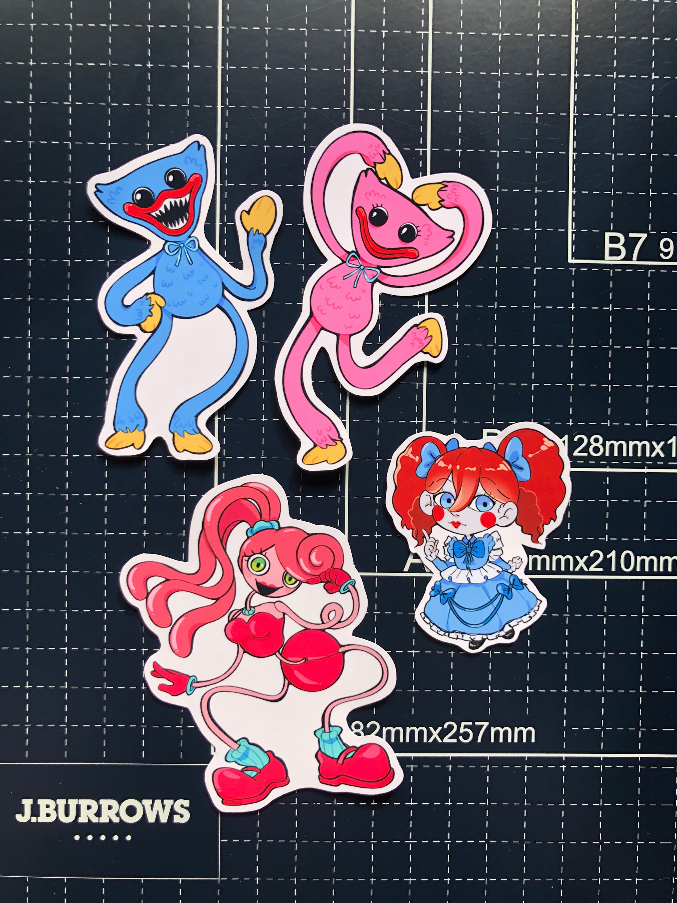 Poppy Playtime Sticker Pack - Etsy