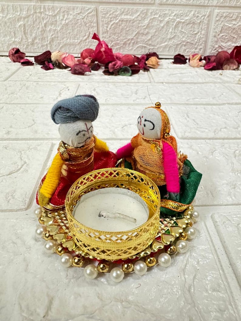 100 X Indian Puppet Candle Holders, Wedding Favors, Housewarming Favors ...