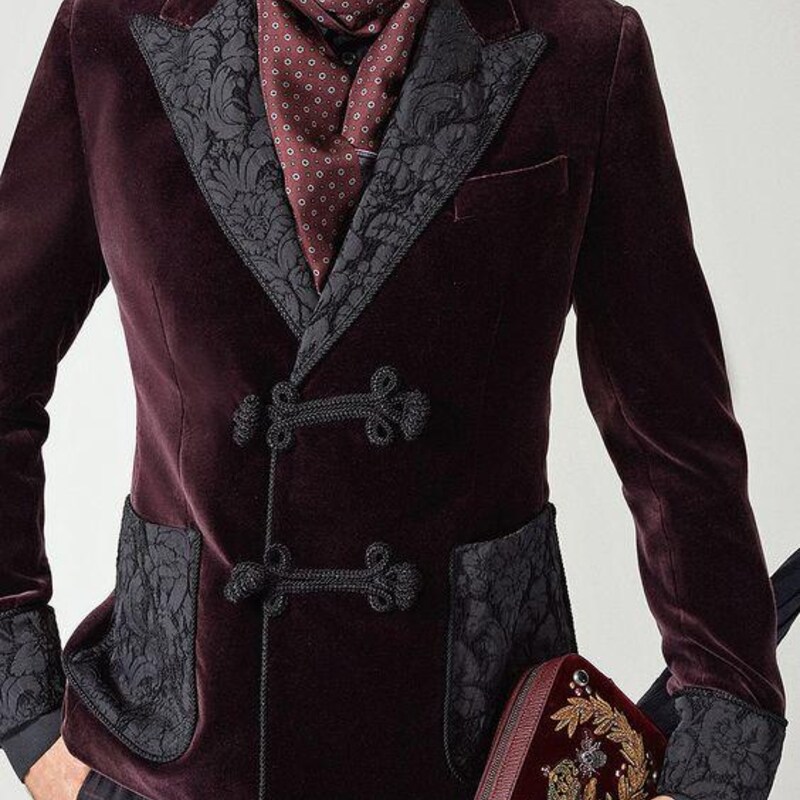 Velvet Smoking Jacket - Etsy