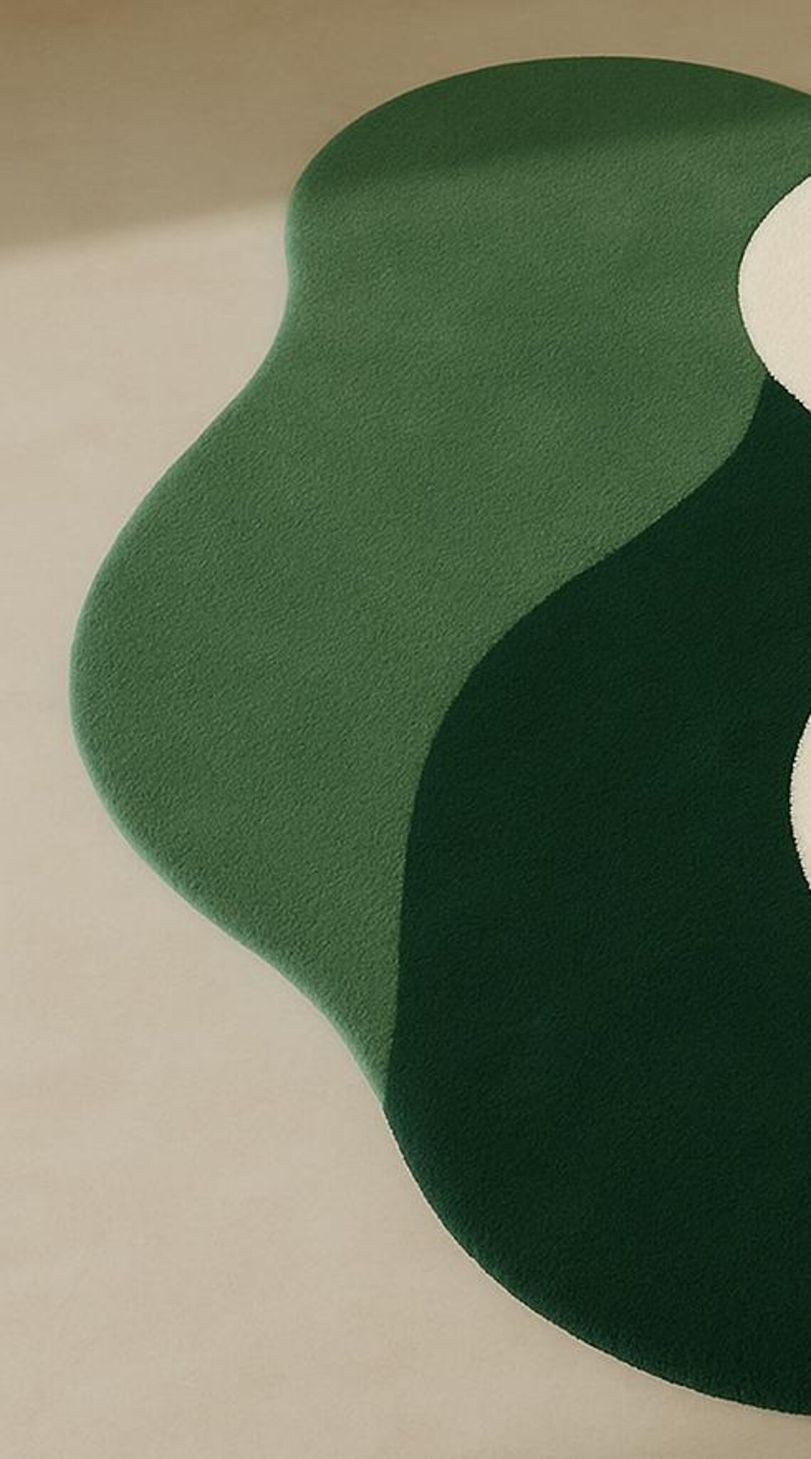 IRREGULAR SHAPE "verdant Sunrise Rug" for Living and Bedrooms - Etsy