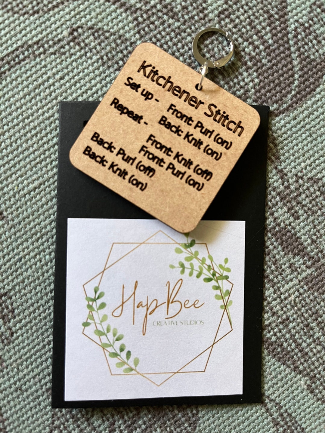 Kitchener Stitch Tool in Wood - Etsy