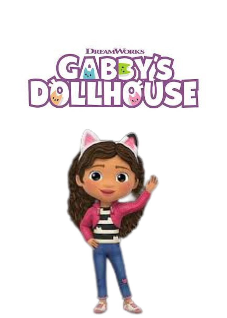 Gabby Dollhouse Characters Wall Art Wall Hangings Birthday - Etsy