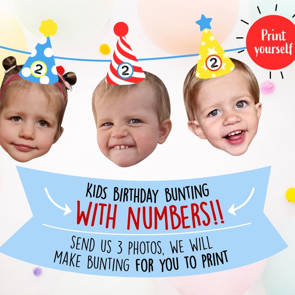 Custom Face Photo Banner - Etsy