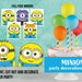 Minion Clipart, Minion Printables, Minion Party Decorations, Minion ...