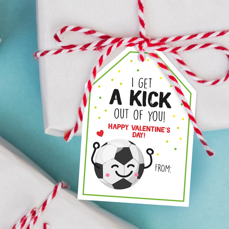 Soccer Valentine - Etsy