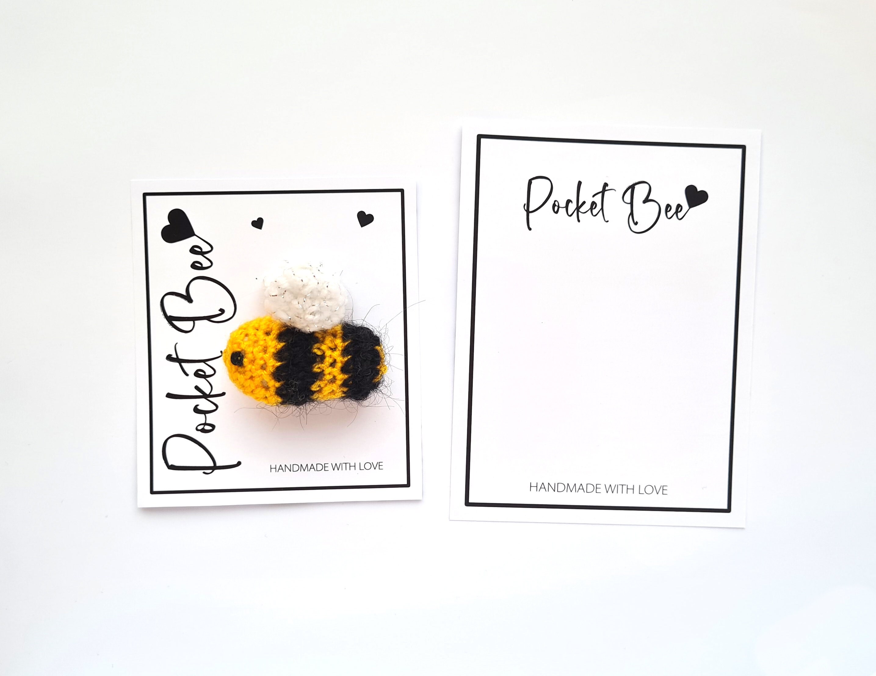 DIY Pocket Bee Cards, Pocket Hug Holder, Pocket Bee Backing Card, Card ...