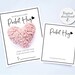 Printable Pocket Hug Cards, Pocket Hug Holder, Pocket Hug Backing Card ...