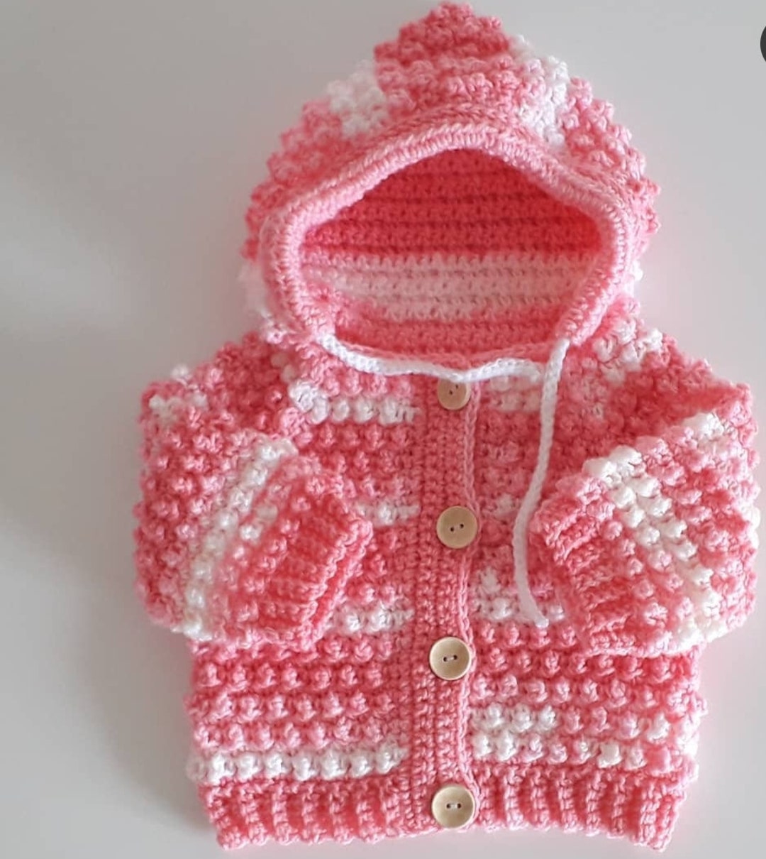 Goosebumps crochet Baby Hoodie - Etsy