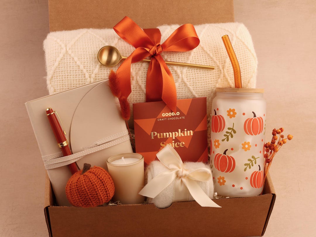 Fall Gift Box for Friends, Gift for Women, Birthday Gift for Her, Care ...