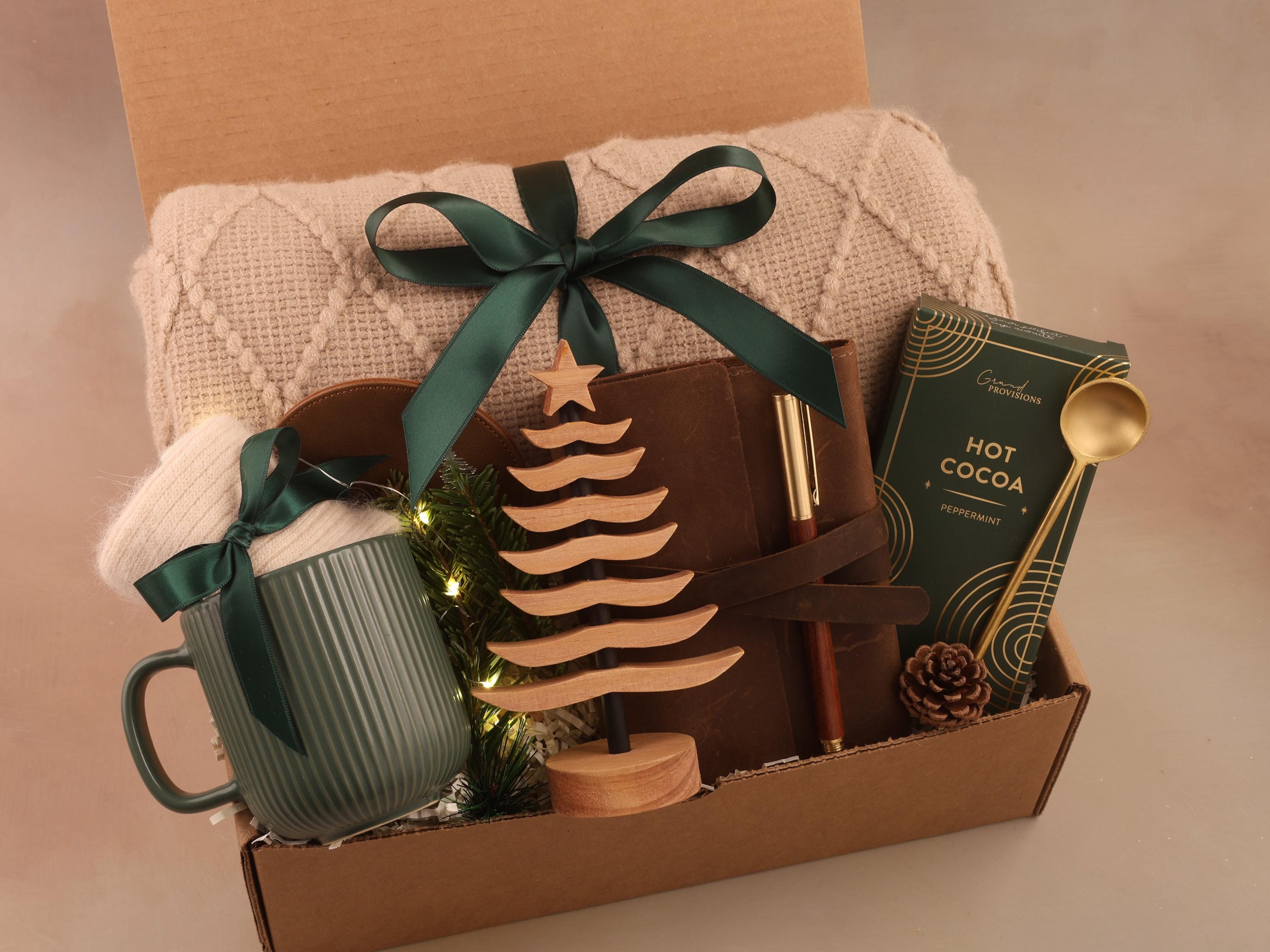 Winter Care Package for Her, Christmas Gifts for Her, Holiday Gift Box ...
