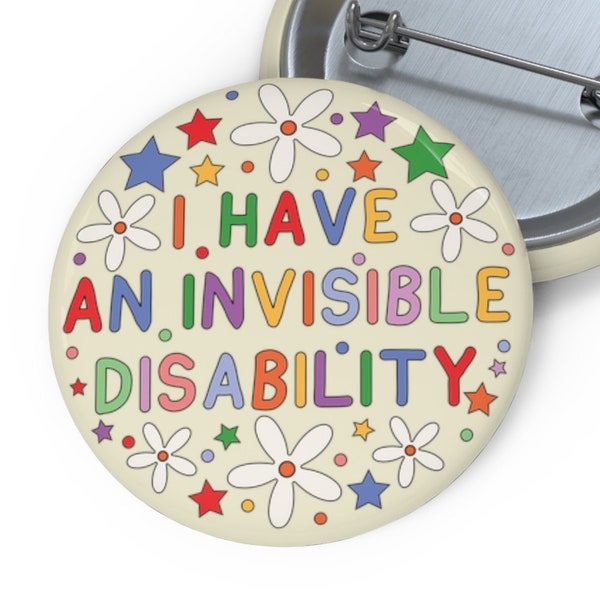 Disability Pin Badge - Etsy