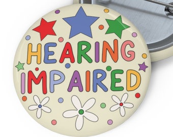 Hearing and Visually Impaired Card, Hard of Hearing, Sight Impairment ...