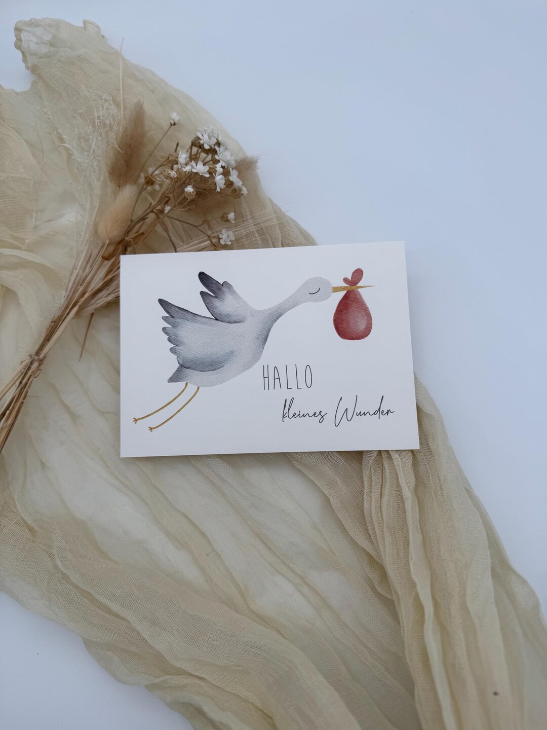 Birth Card Birth Card Birth Postcard Greeting Card Birth Hello Little ...