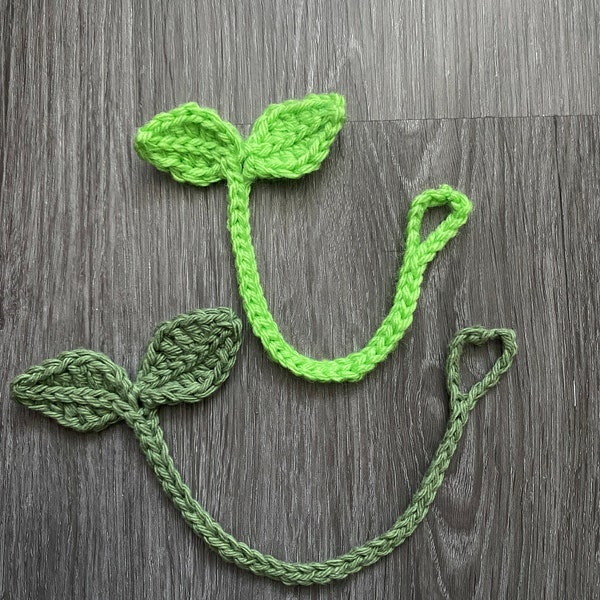 Crochet Leaf Sprout for Headphone Pattern - Etsy
