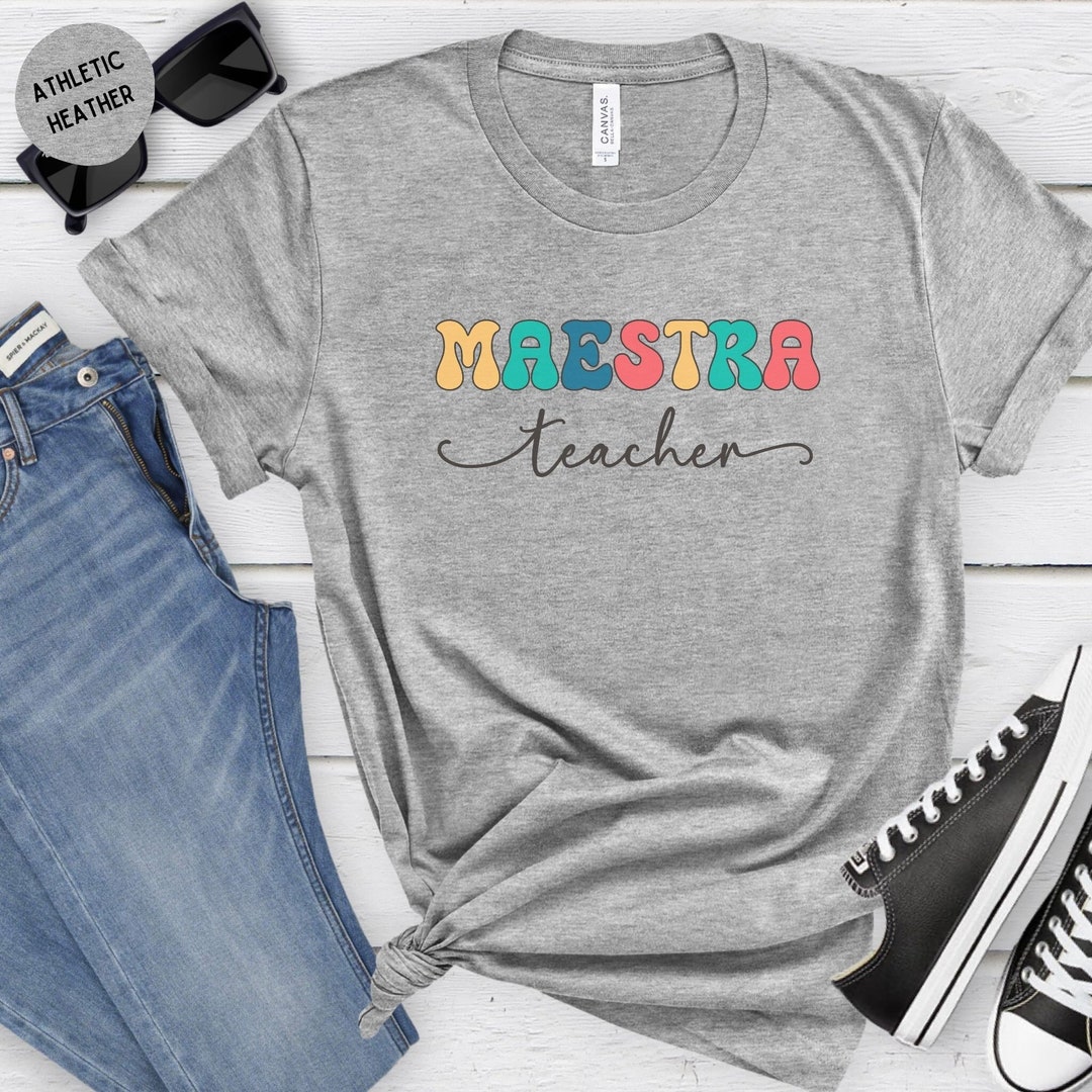 Maestra Era Shirt, Maestra Bilingue, Maestra Tshirt, Maestra Teacher ...