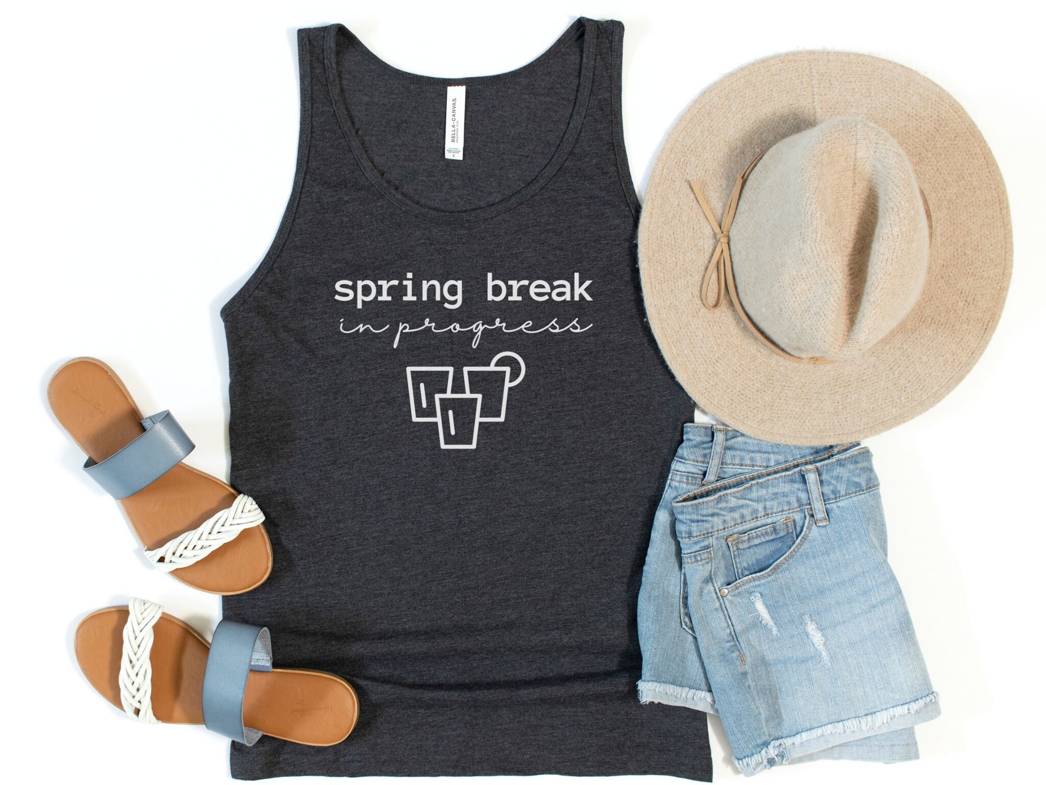 Spring Break 2023 Shirt 2023 Spring Break Funny Sleeveless Shirt Spring ...