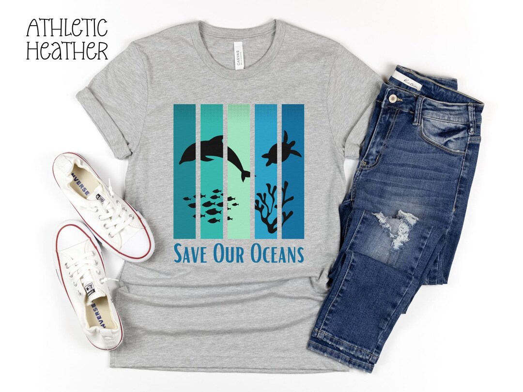 Save Our Oceans T-shirt, Earth Day 2024 Save the Seas Save Our Planet ...
