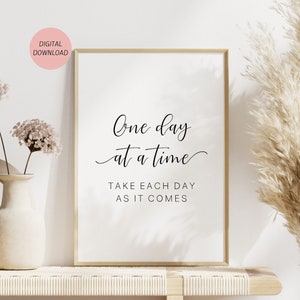 Motivational Poster for Mental Health & Self Love, Printable Wall Art ...