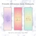 Printable Cute Bookmarks for Self Love, Positive Affirmation Quotes for ...