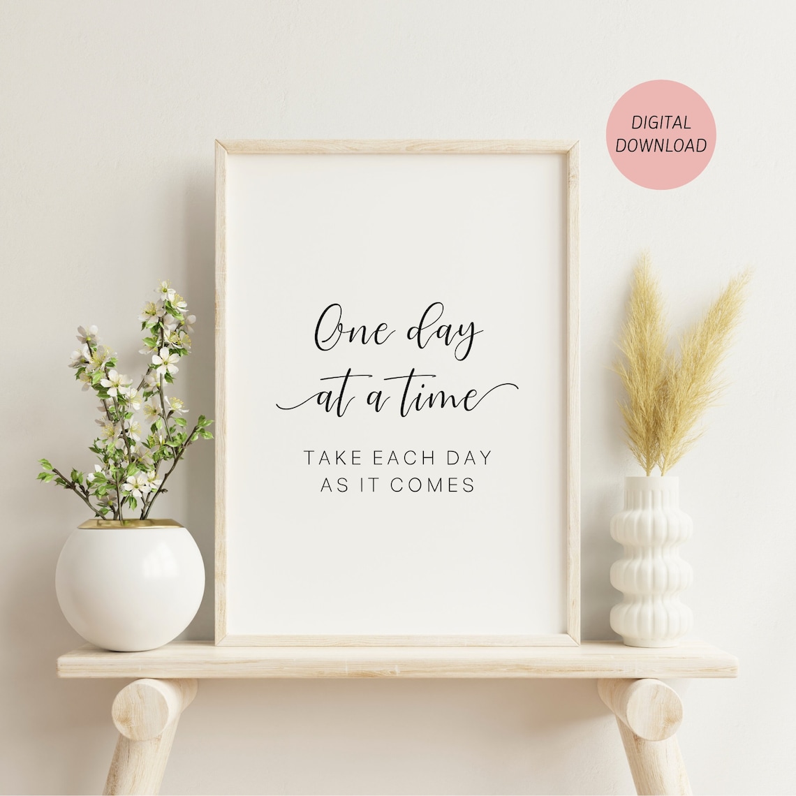 Motivational Poster for Mental Health & Self Love, Printable Wall Art ...