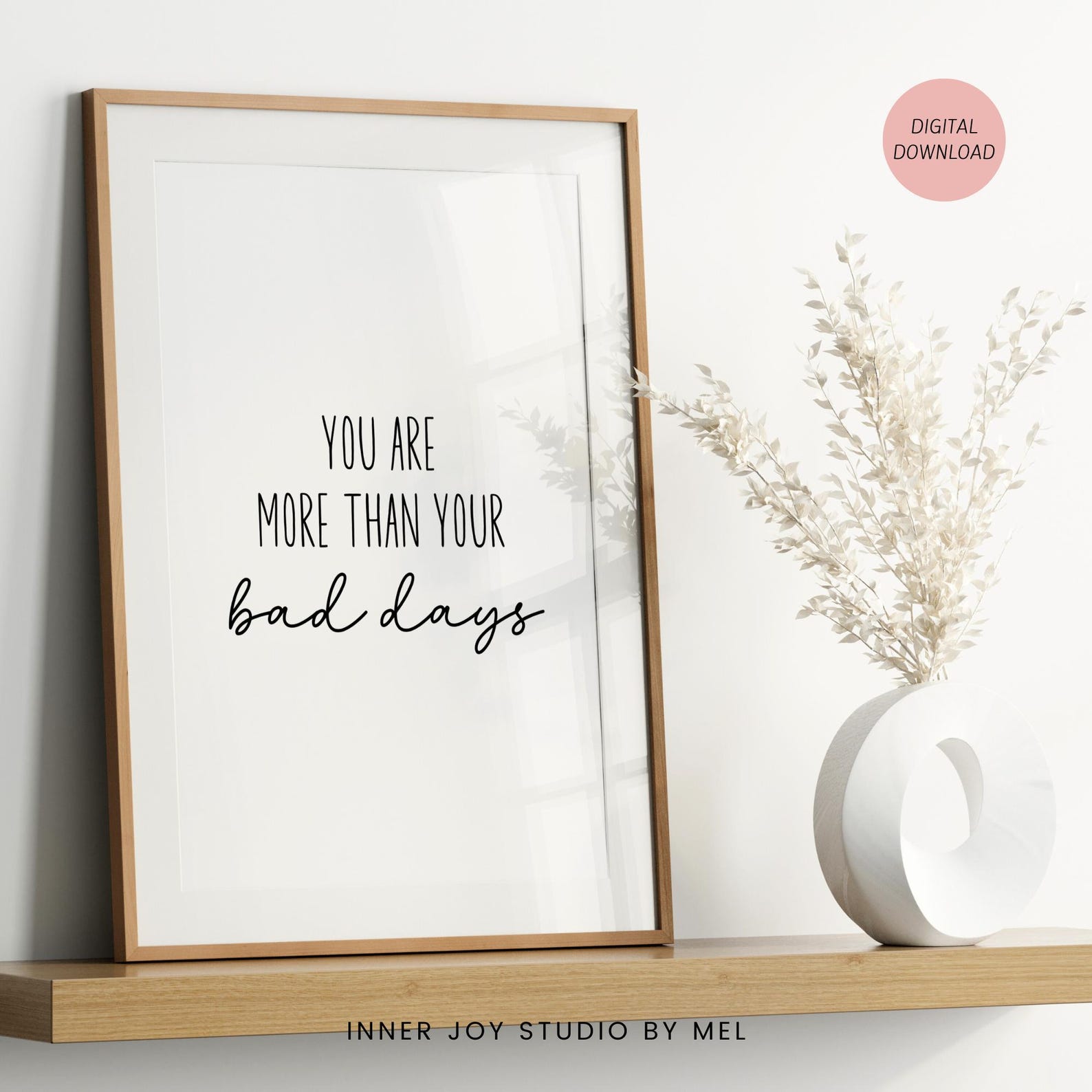 Printable Positive Affirmation Wall Art for Self Love, Self Care Poster ...