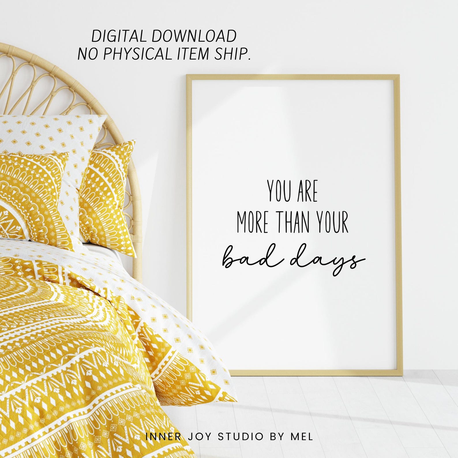 Printable Positive Affirmation Wall Art for Self Love, Self Care Poster ...