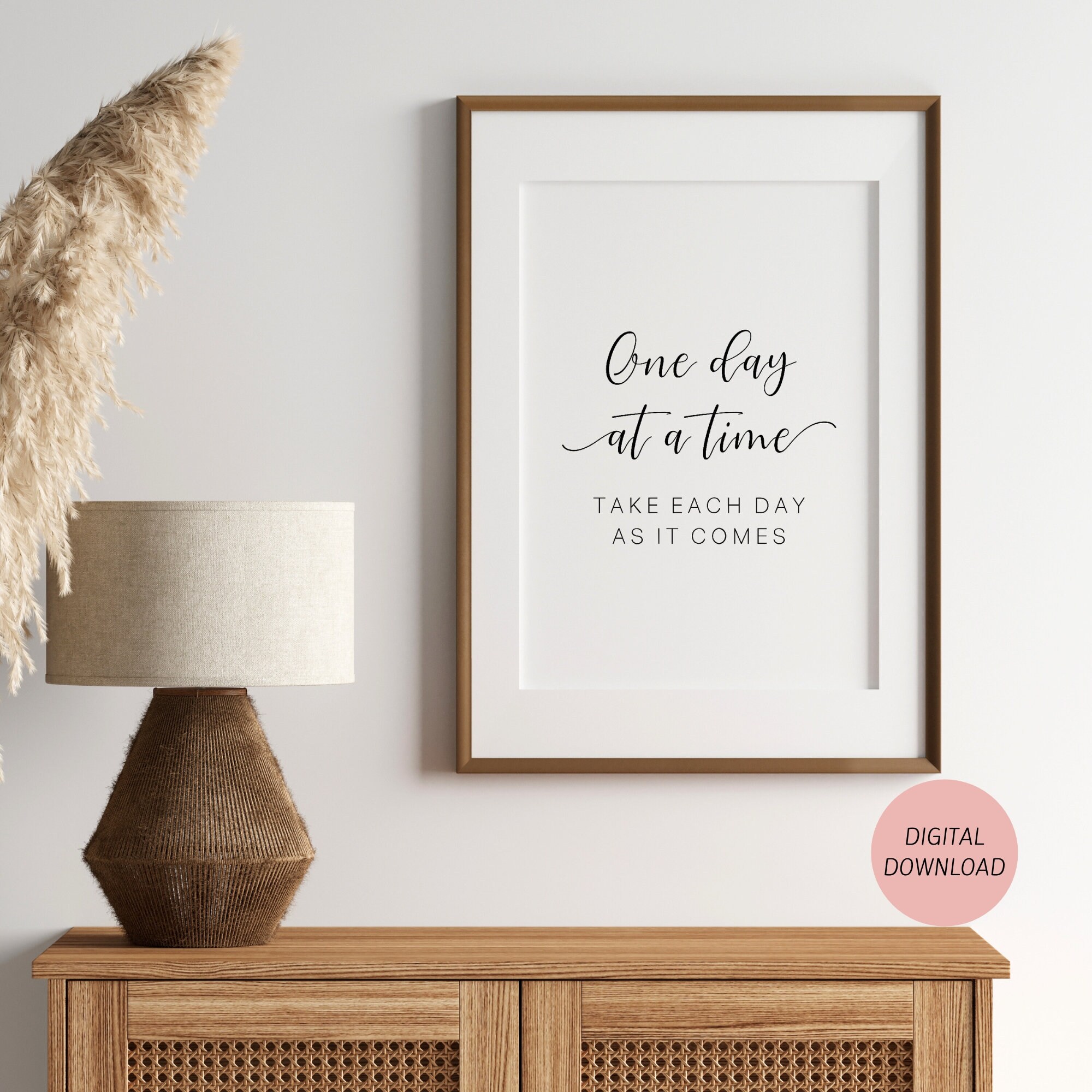 Motivational Poster for Mental Health & Self Love, Printable Wall Art ...