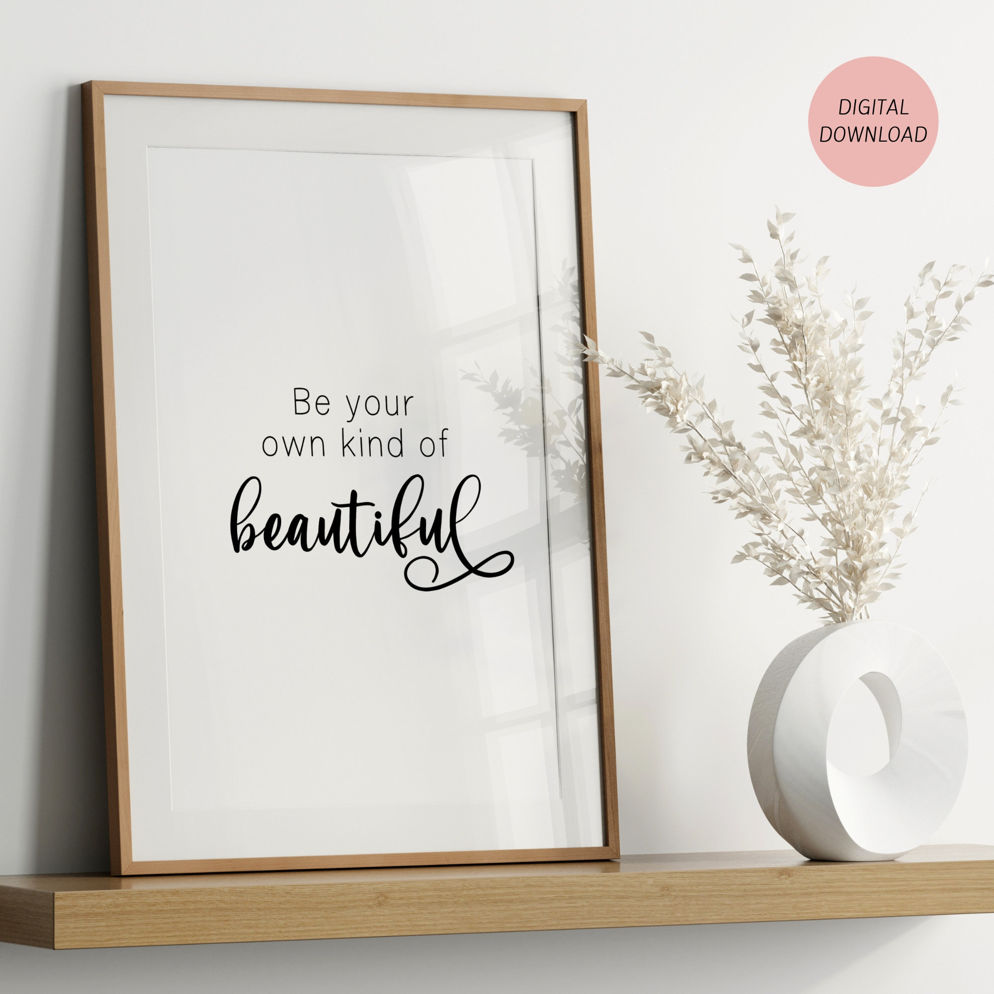 Printable Motivational Poster for Girls Room Decor, Inspirational Quote ...