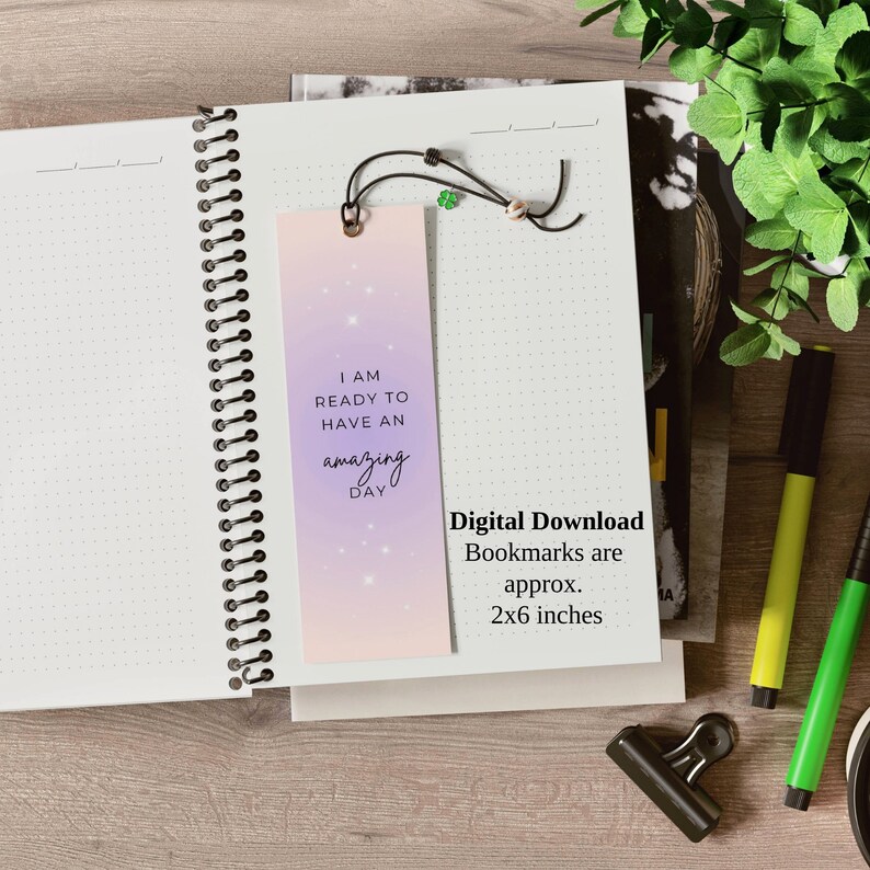 Printable Cute Bookmarks for Self Love, Positive Affirmation Quotes for ...