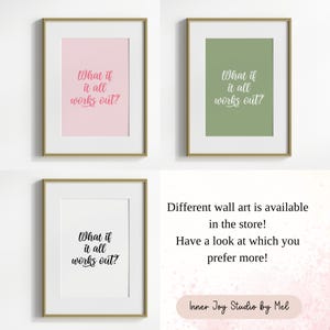 Printable Sage Green Wall Art, Inspirational Quote, Motivational Poster ...