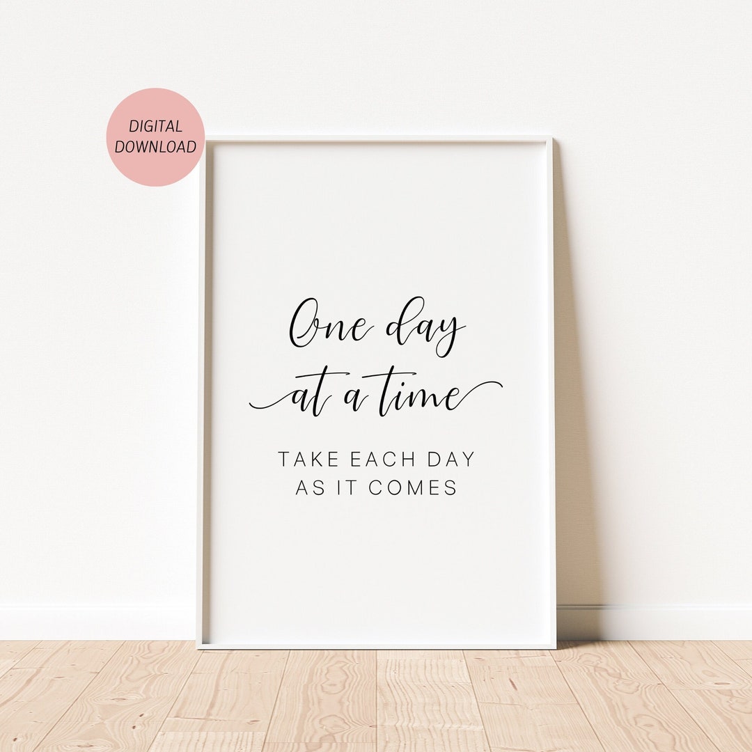 Motivational Poster for Mental Health & Self Love, Printable Wall Art ...