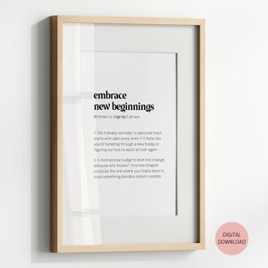Funny Definition Poster, Printable Daily Affirmations Wall Art ...