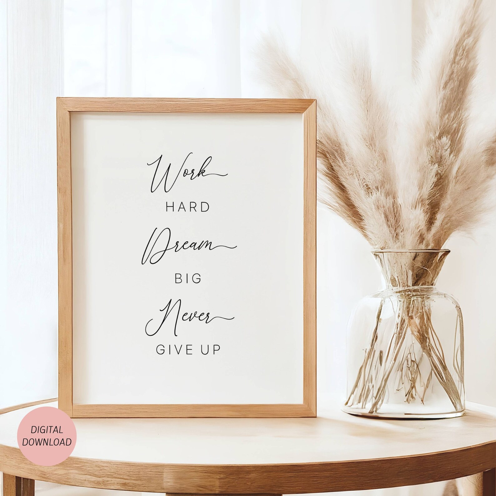 Printable Wall Art for Office Wall Decor, Inspirational Quotes for ...