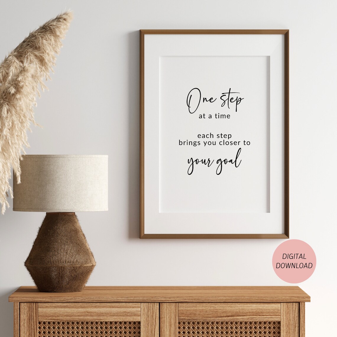Inspirational Quotes Wall Art, Printable Motivational Poster for Office ...