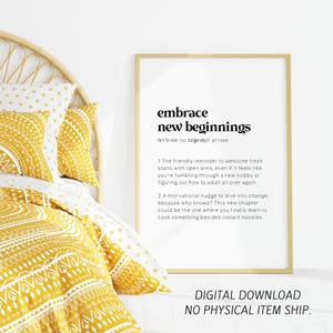 Funny Definition Poster, Printable Daily Affirmations Wall Art ...