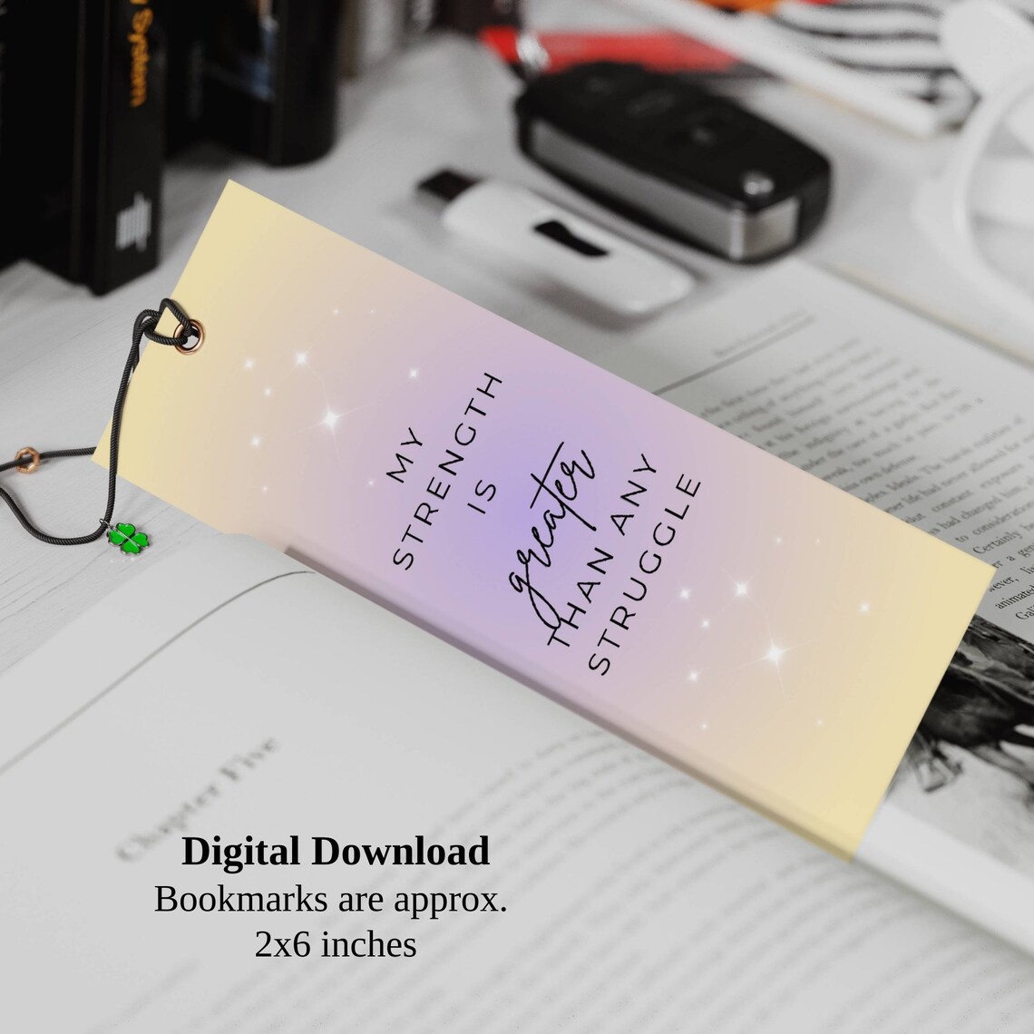 Printable Cute Bookmarks for Self Love, Positive Affirmation Quotes for ...
