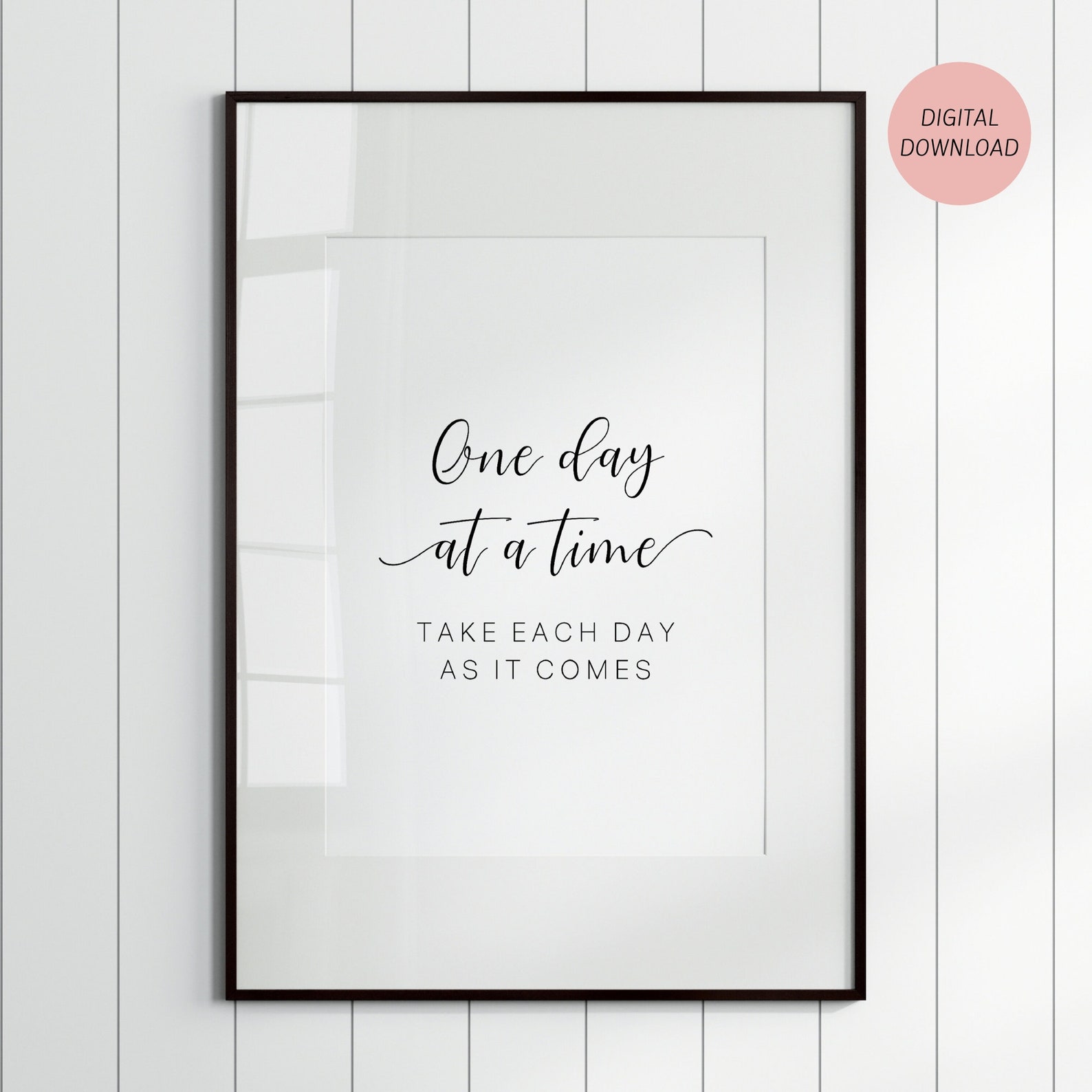 Motivational Poster for Mental Health & Self Love, Printable Wall Art ...