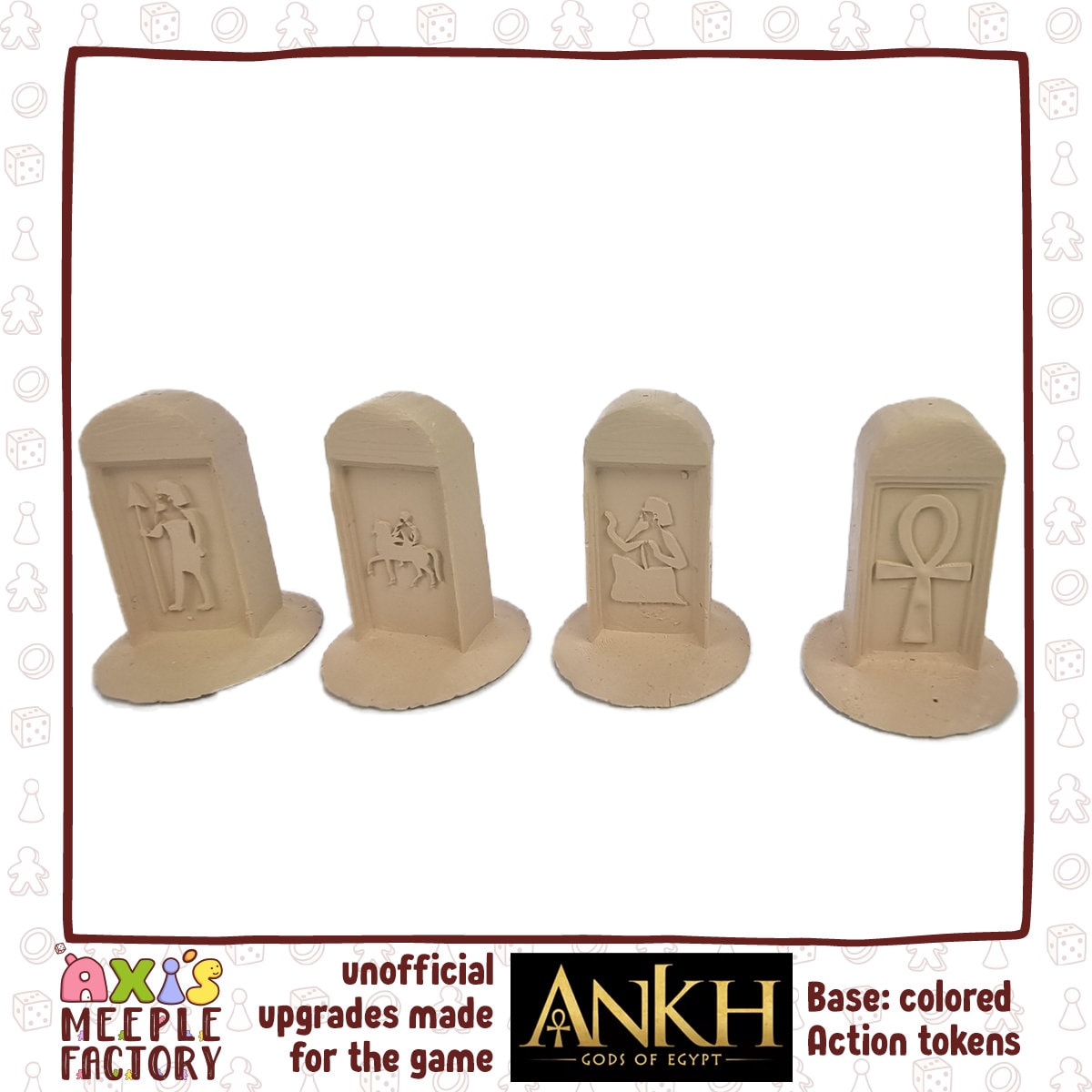 Ankh: Gods of Egypt Unofficial Upgrade Token 42pcs Resin Printed - Etsy