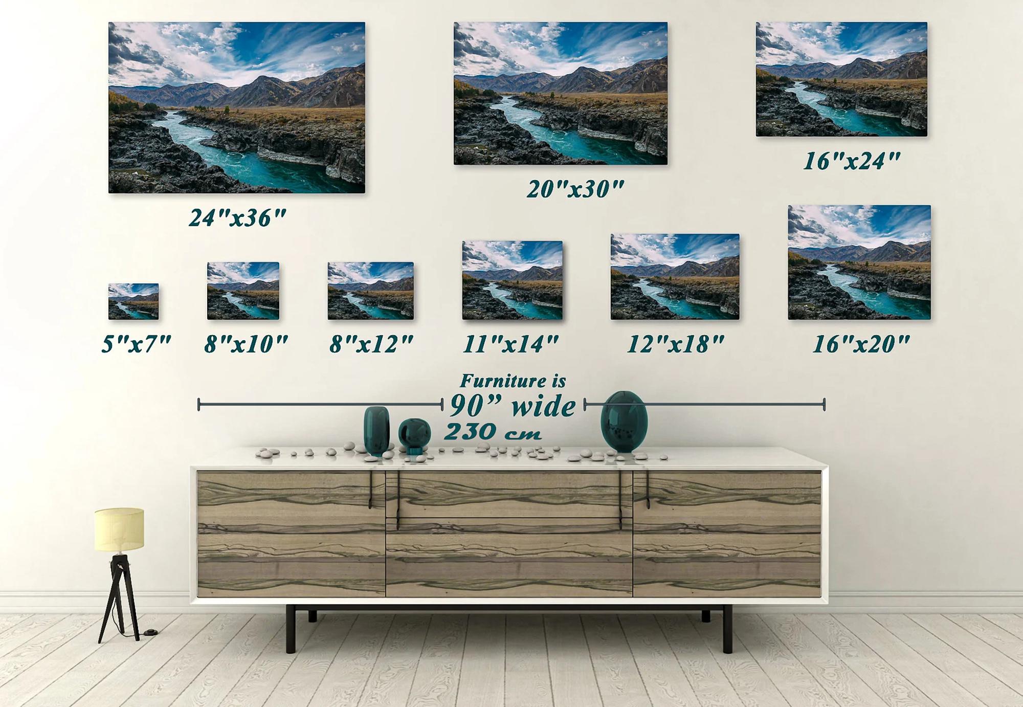Wind River Range Wall Art - Stars Poster Starry Night, Wyoming Gift ...