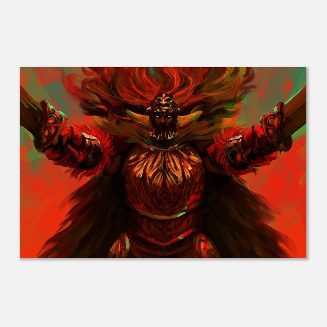 Starscourge Radahn Portrait Poster - Elden Ring Print Game New, Gaming ...