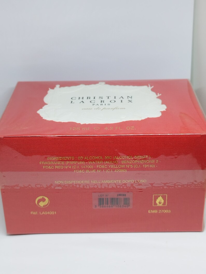 Christian Lacroix by Christian Lacroix for Women Eau De Parfum 4.2 Fl ...