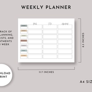 2024 Overall Planner cursive, 2024 Yearly Calendar, Monthly Calendar ...