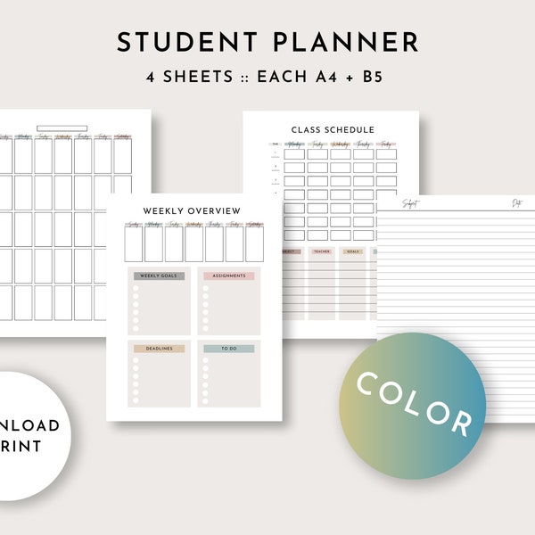 Assignment Planner - Etsy