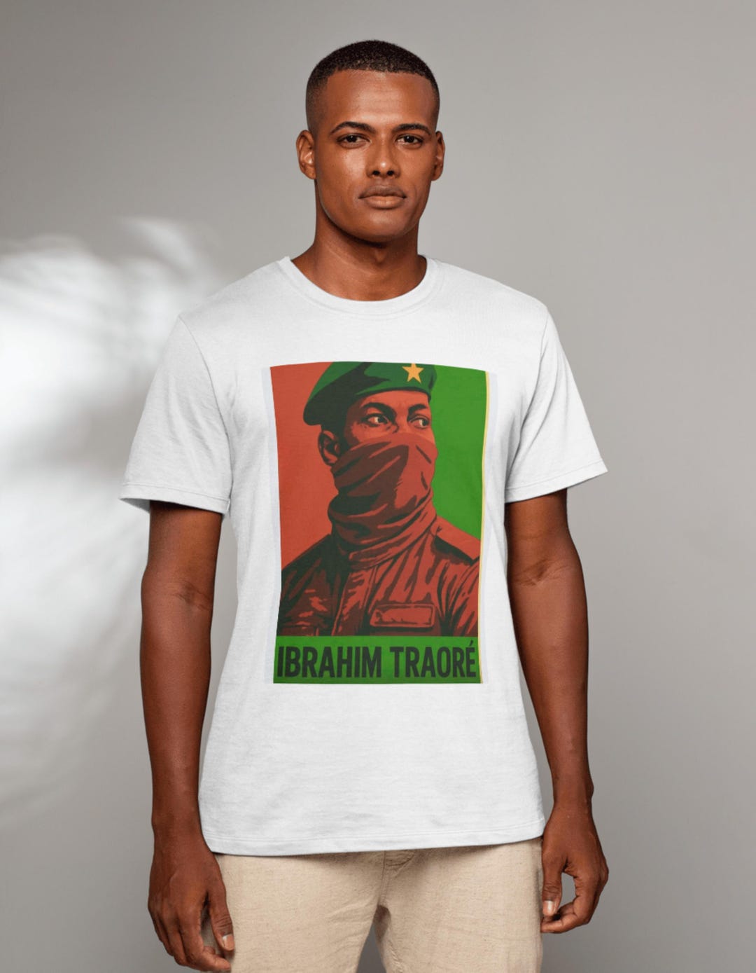 Ibrahim Traore T-shirt: Burkina Faso, Pan-african Tribute Tee - Etsy