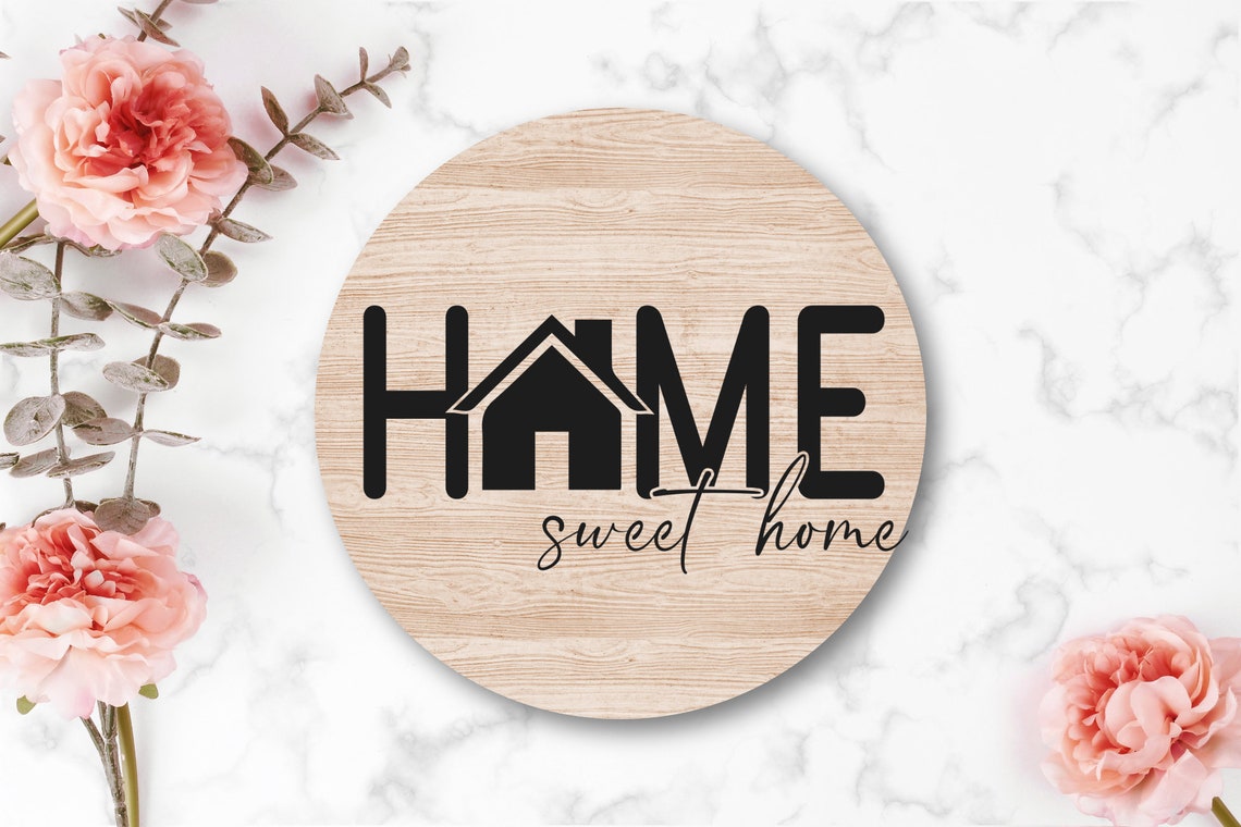 Round Sign Svg Bundle, Circle Sign Svg, Porch Sign Svg, Welcome Sign ...