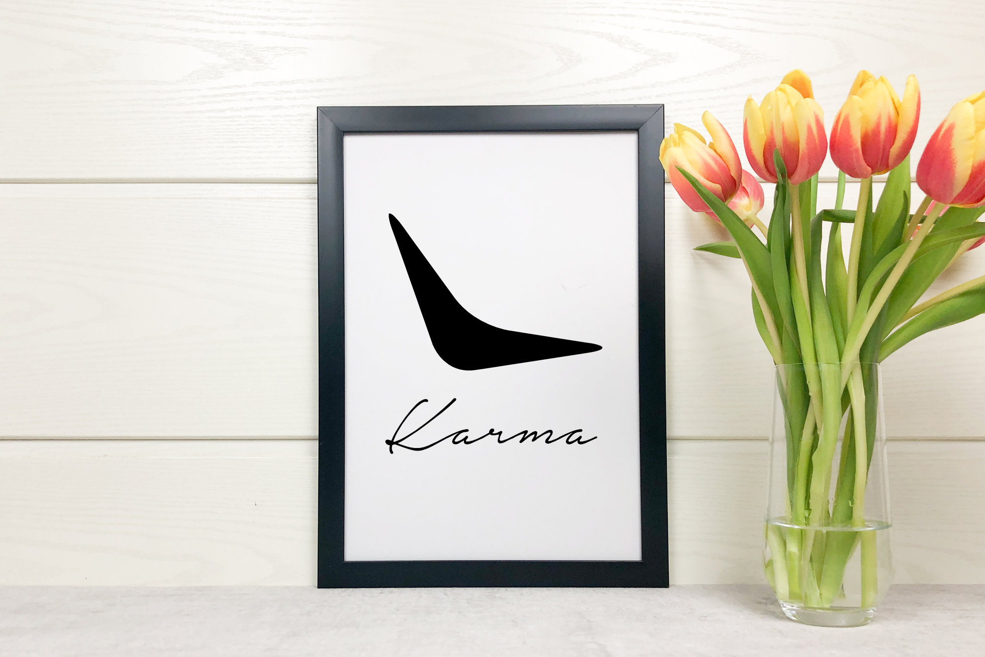 Karma SVG, Karma Boomerang Svg, Cutting Files for Silhouette, Cricut - Etsy