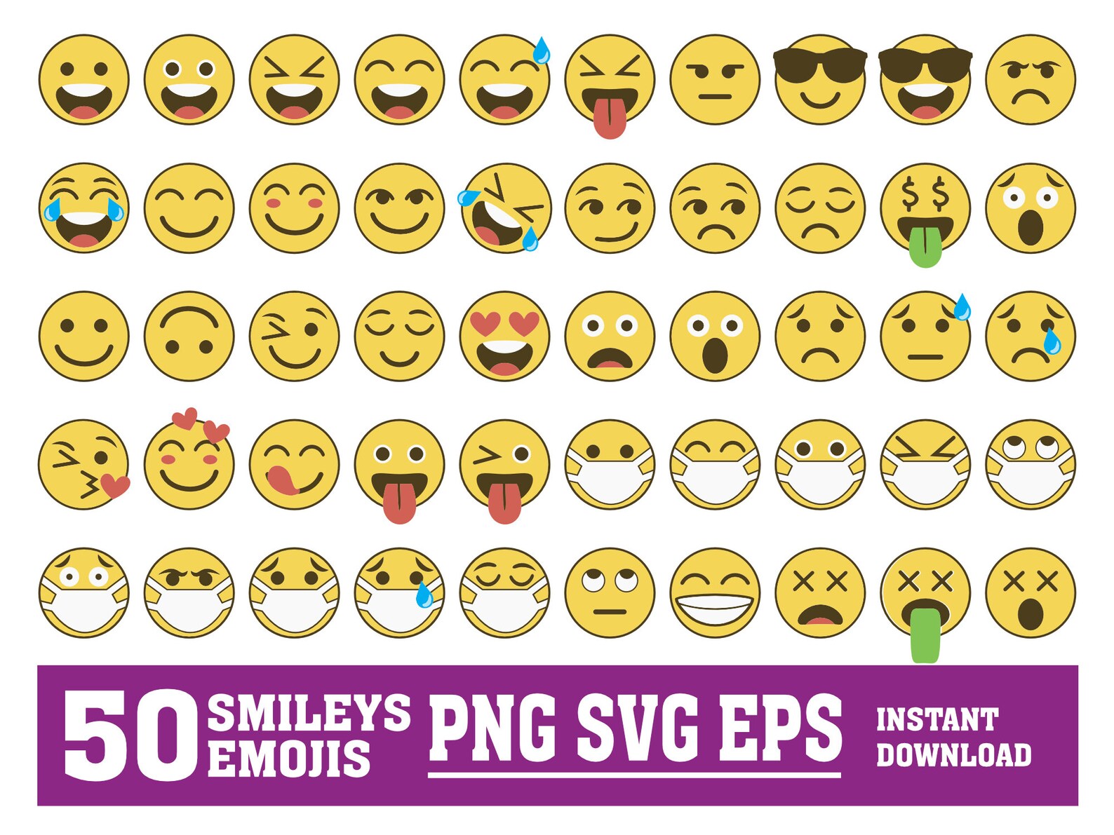 Smiley Face Svg Smiley Face Svg Happy Face Svg Yellow Smiley Face Svg ...