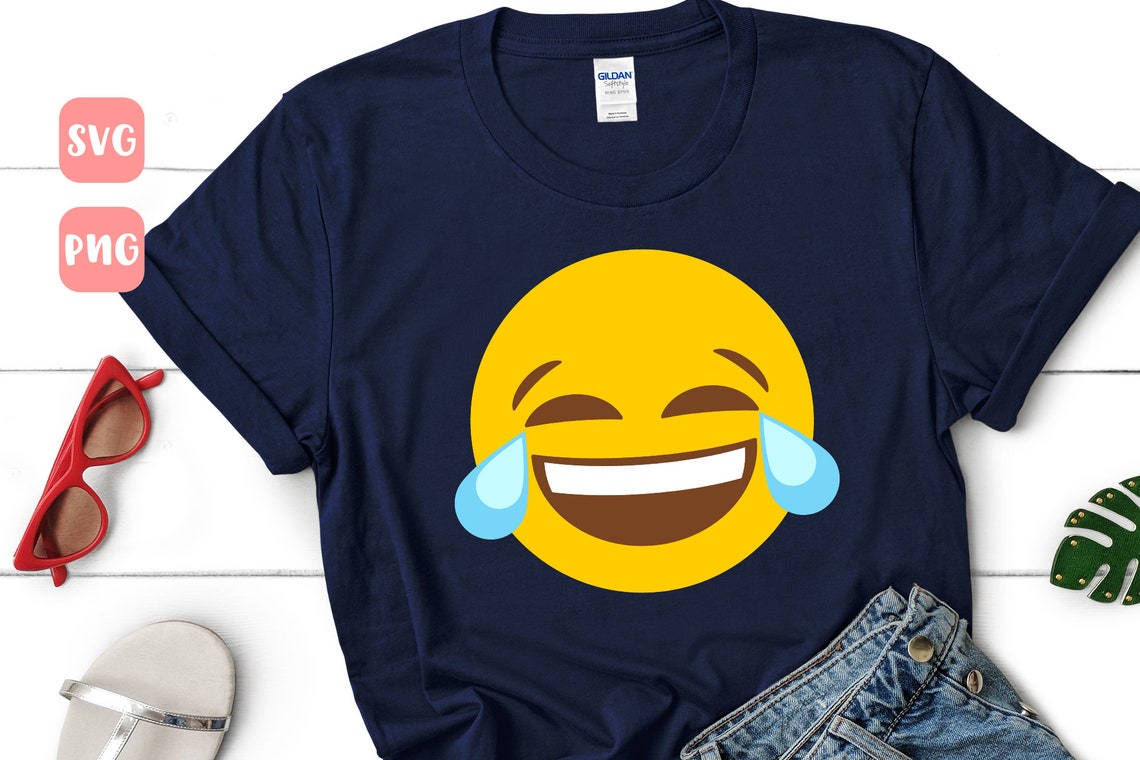 Laughing Smiley Face Svg Laughing Emoji Face Svg Happy Face Svg Emoji ...