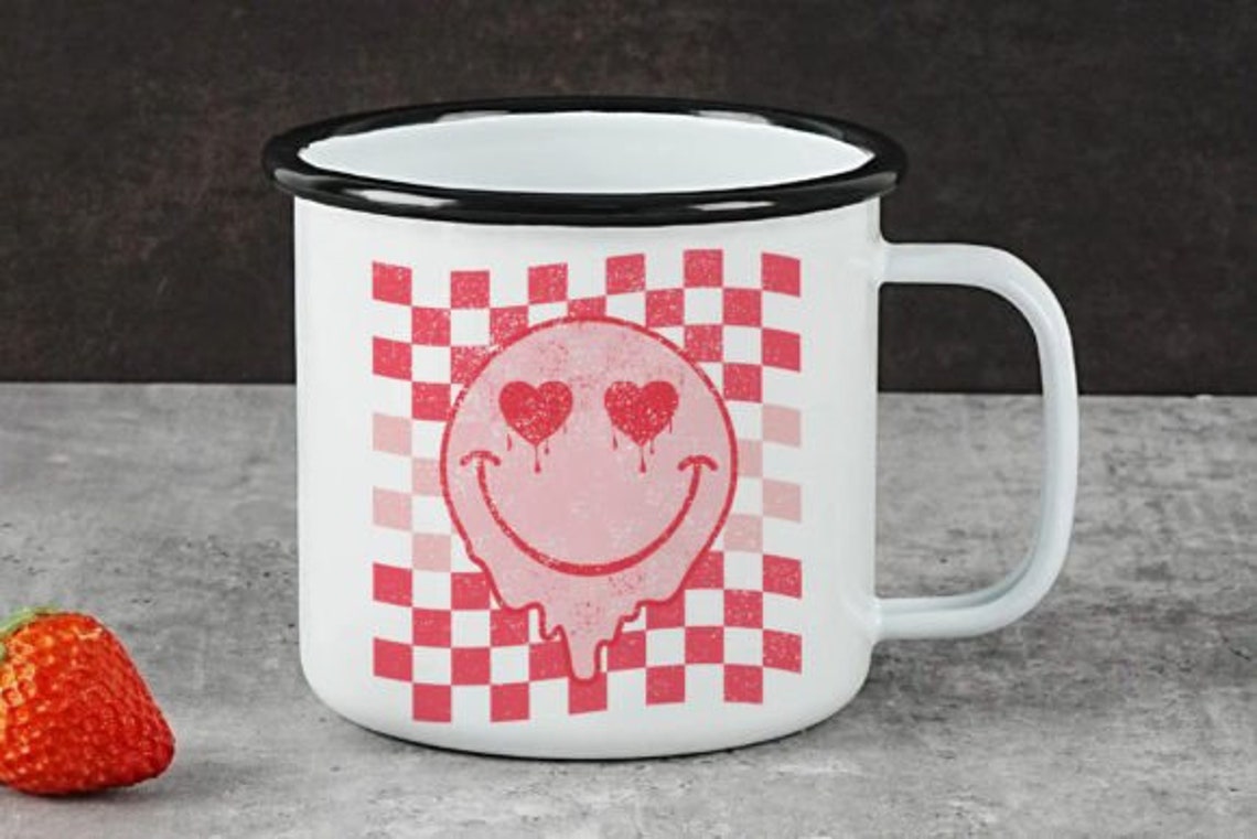 Valentine Smiley Face Svg Smiley Face Svg Happy Face Svg Emoji Svg Svg ...